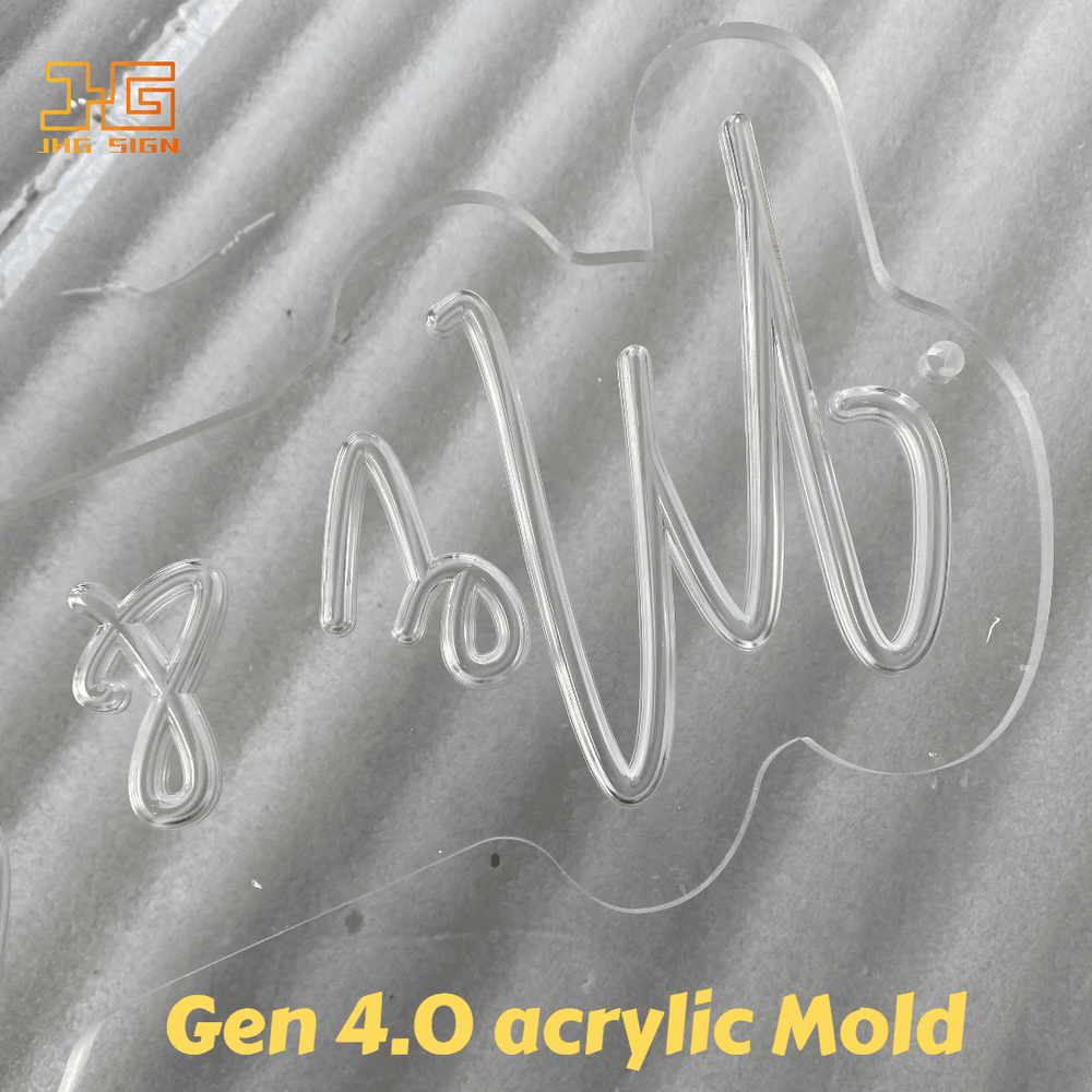 Gen4.0 led neon sign mold bits for liquid silicone